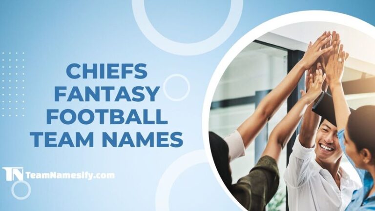 162 Chiefs Fantasy Football Team Names - TeamNamesify